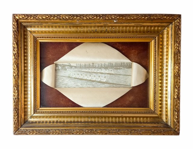 The Final Spurt, 1890, Stevengraph, Framed for sale at Pamono