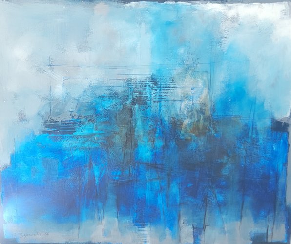 Michal Bajsarowicz, River, 2024, Acrylic on Canvas for sale at Pamono