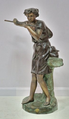 Italian Artist, Lost Wax Figure, 1960s, Bronze for sale at Pamono