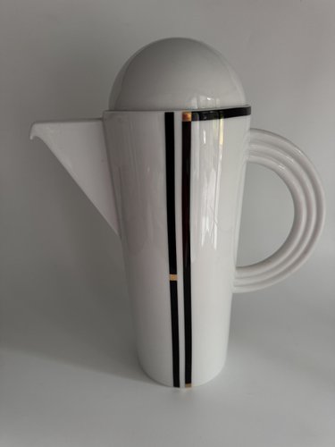 Cafetera Cupola Nera de Mario Bellini para Rosenthal Studio Linie, años ...