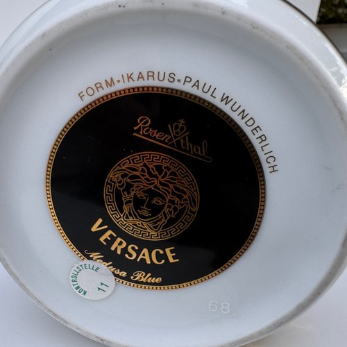 Medusa Blue Coffee Pot by Versace for Rosenthal Meets Versace, 2000s ...