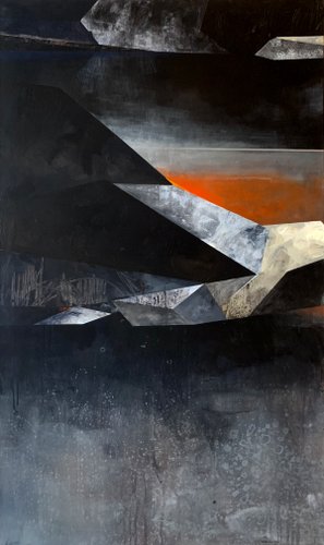 Sergiusz Powalka, Kurtkowiec I, 2024, Acryl auf Leinwand & Acryl bei Pamono kaufen