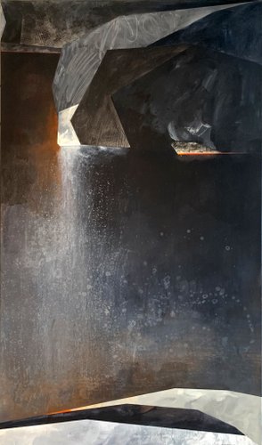 Sergiusz Powalka, Kurtkowiec II, 2024, Acrylic on Canvas & Acrylic for sale at Pamono