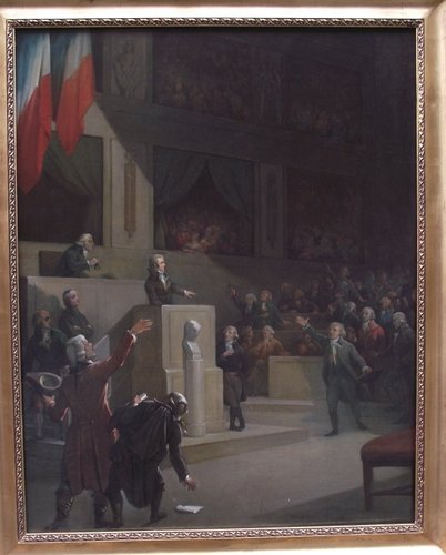 Attributed to Henri Pierre Danloux, The Convent at Thermidor 9, Paris ...