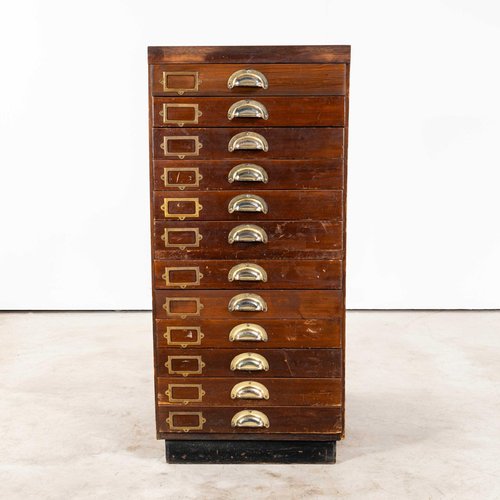 Vintage Engineers Drawer Unit, 1950s for sale at Pamono