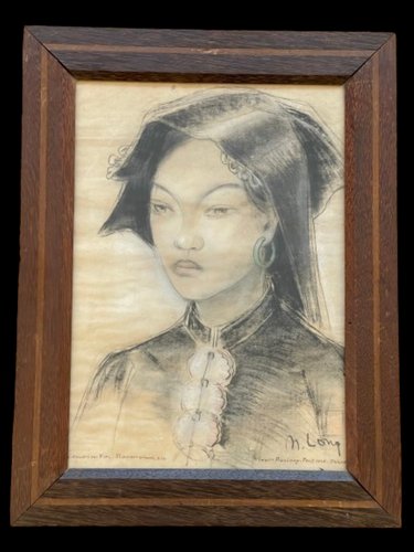 NNguyen Phan Long, Drawings on Paper, 1946, Watercolor & Graphite ...