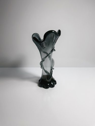 Art Nouveau Glass Vase by Franz Welz for Loetz Glass, 1890s for sale at ...