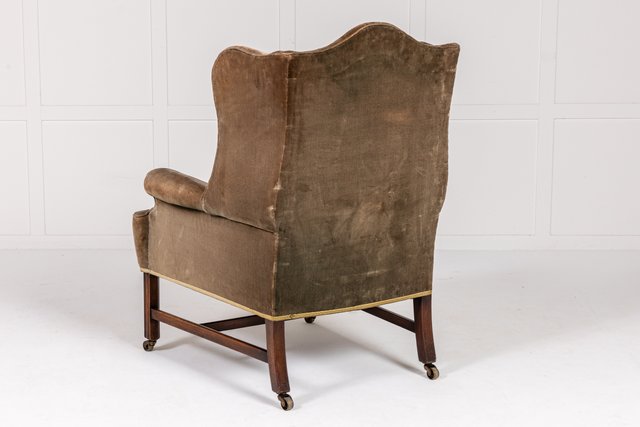 Large English Wing Chairs, Set of 2 for sale at Pamono