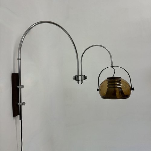 Mid-Century Design Dijkstra Arc Wall Lamp, 1970s for sale at Pamono