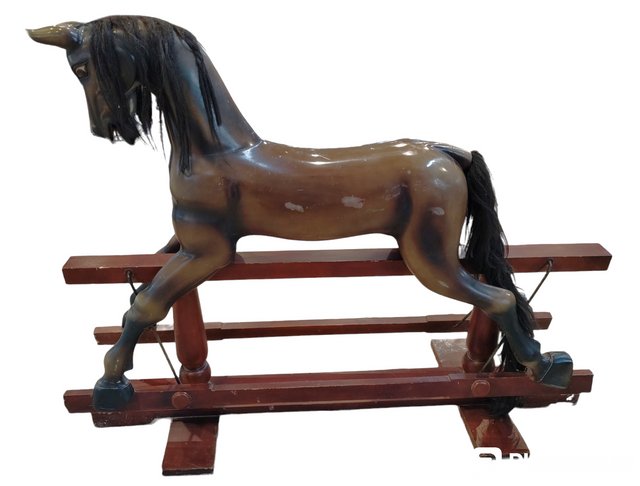 Indonesian Rocking Horse, 1950s for sale at Pamono