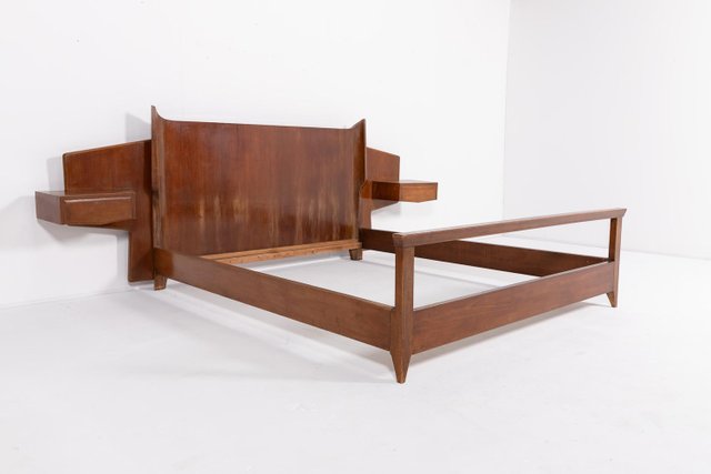 Mid century modern twin bed store