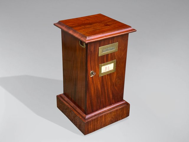 19th Century Victorian Mahogany Country House Post Box, 1880s for sale ...