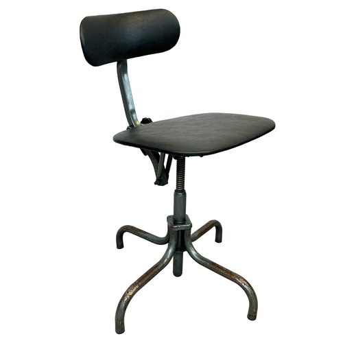 Mid-Century Industrial Factory Machinists Swivel Chair, 1962 for sale ...