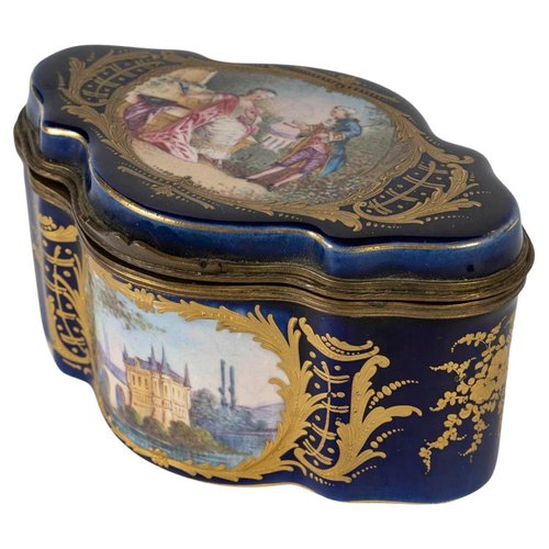 Small Napoleon III Box from Sèvres for sale at Pamono