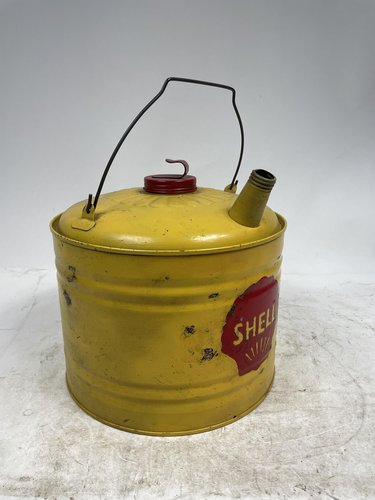 Vintage American Shell Petrol Can, 1930 for sale at Pamono