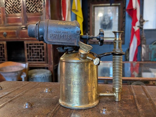 606 Brass Blowtorch from Primus 1930s for sale at Pamono