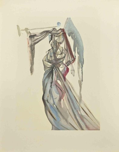 Salvador Dali, The Heaven of Venus, Woodcut, 1963 for sale at Pamono