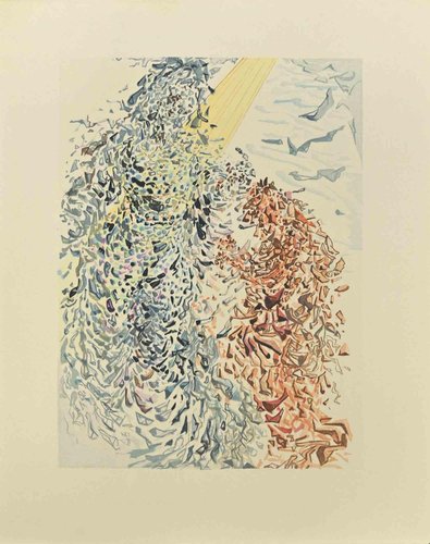 Salvador Dalí, The Dust of Souls, Woodcut, 1963 for sale at Pamono