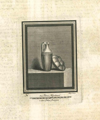 Vincenzo Aloja, Ancient Roman Still Life, Original Etching, 18th ...