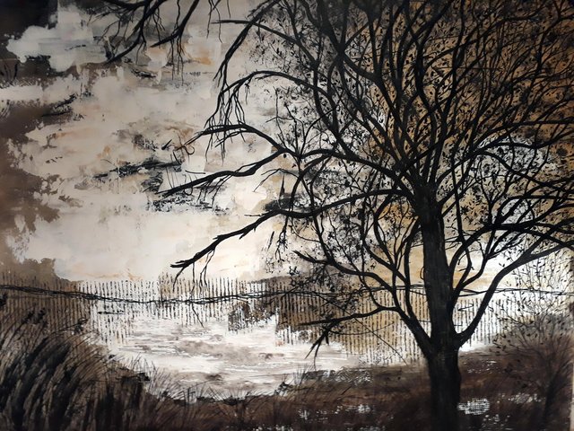 Danielle Launay, Apres L'Orage, 2022, Mixed Media for sale at Pamono