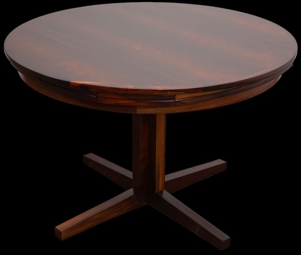 Lotus Flip Flap Table in Rosewood from Dyrlund for sale at Pamono