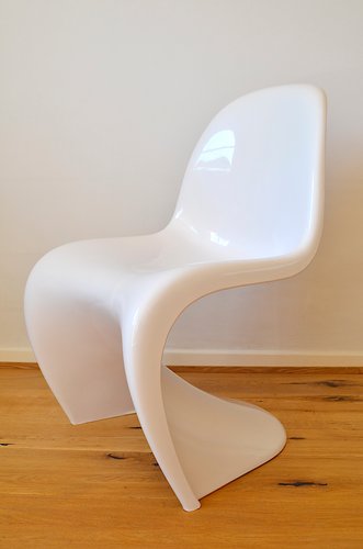 Silla Panton de Verner Panton para Herman Miller, años 70 en venta en ...