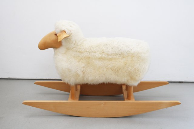 Sheep Rocking Horse by Hanns Peter Krafft for Meier, 1980s for sale at ...