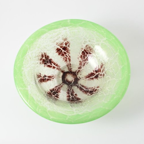 Art Deco Ikora Glass Bowl by Karl Weidmann for WMF, 1930s for sale at ...