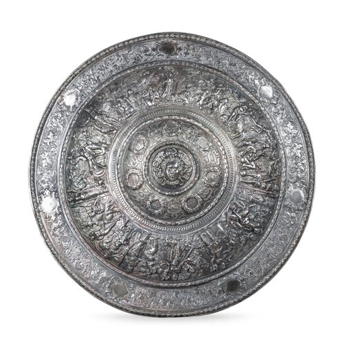 Antique Victorian Monumental Silver Plated Parade Shield, 1880 for sale ...