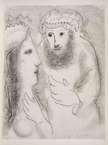 Marc Chagall, The Prophet, Photogravure, 1960 for sale at Pamono