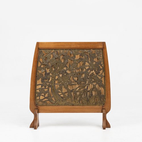 French Art Nouveau Fireplace Screen, 1890s for sale at Pamono