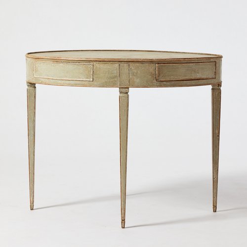 Grey-Beige Tea Table, 1800s for sale at Pamono