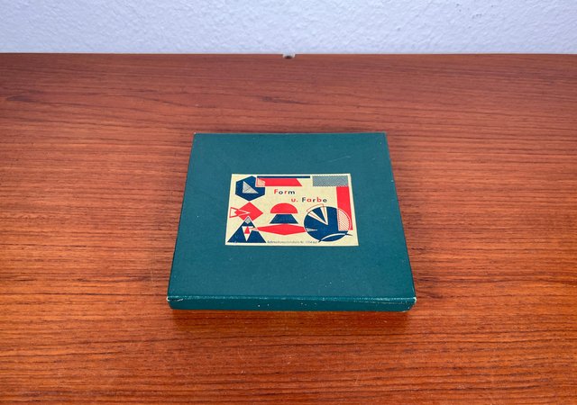 Mid-Century German Form Und Farbe Stencil Set, 1960s for sale at Pamono