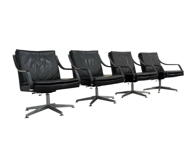 Vintage Conference Chairs by Walter Knoll, 1980s, Set of 4 for sale at ...