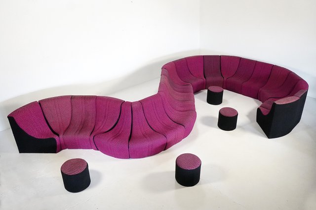 Modular Snake Sofa from Coider, 1970s , Set of 27 for sale at Pamono
