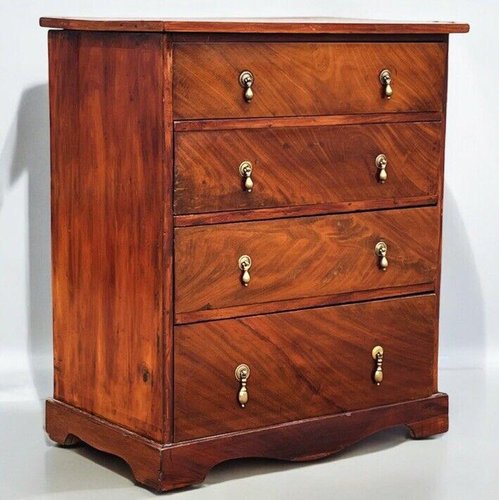 Small Mahogany Chest of Drawers for sale at Pamono