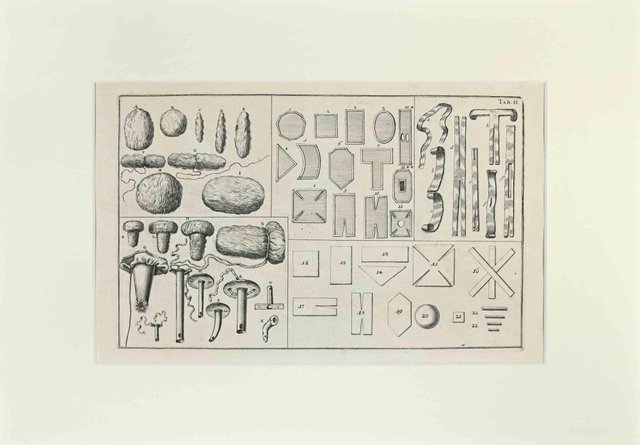 Lorenz Heister, Surgical Instruments, Etching, 1750 for sale at Pamono