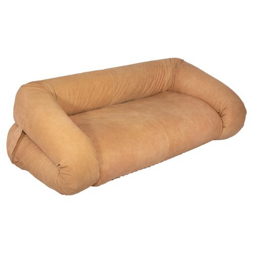 Canapé Anfibio en Cuir par Alessandro Becchi, Italie, 1970s en vente ...