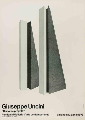 Giuseppe Uncini, Drawings and Projects, Offset Print, 1976 for sale at ...