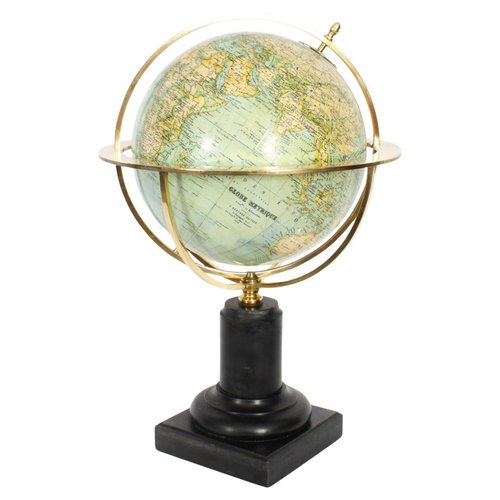 Early 20th Century Metrique Library Globe on Stand by G.Thomas, Paris ...