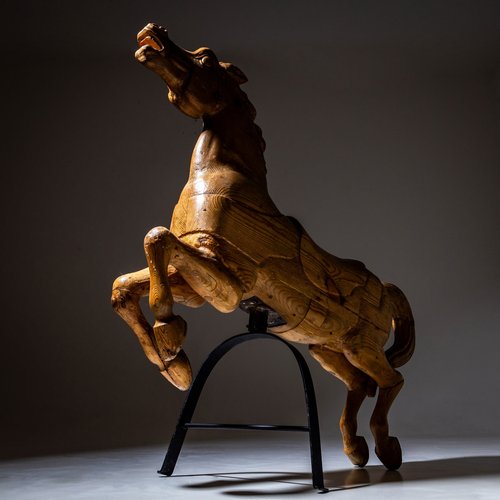 Wooden Merry-Go-Round Horse, Early 20th Century for sale at Pamono