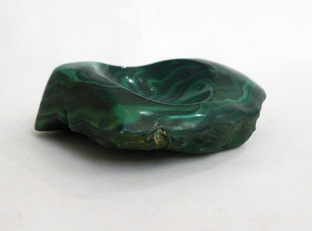 Ashtray in Natural Malachite Block, 1960s for sale at Pamono