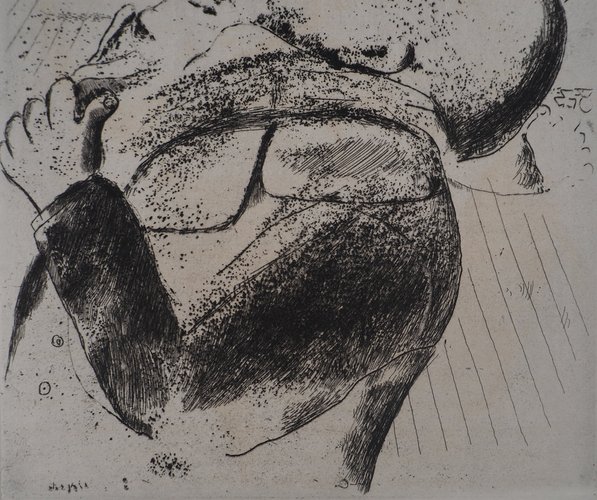 Marc Chagall, The Speech, Originalgravur bei Pamono kaufen