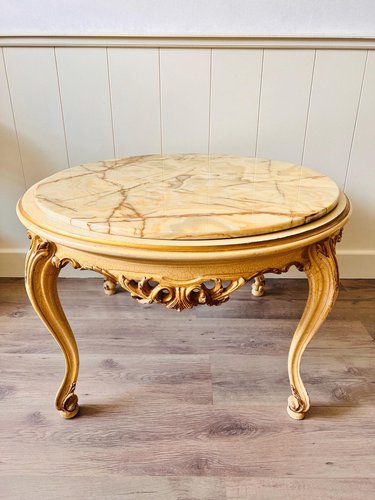 Antique marble coffee table store