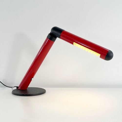 Vintage Adjustable Neon Desk Lamp from DIL, 1980s for sale at Pamono
