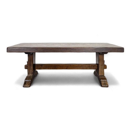 Oak Wood Monastery Table for sale at Pamono