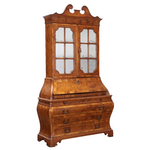 Baroque Style Walnut Trumeau Drawers, Italy, 20th Century for sale at ...