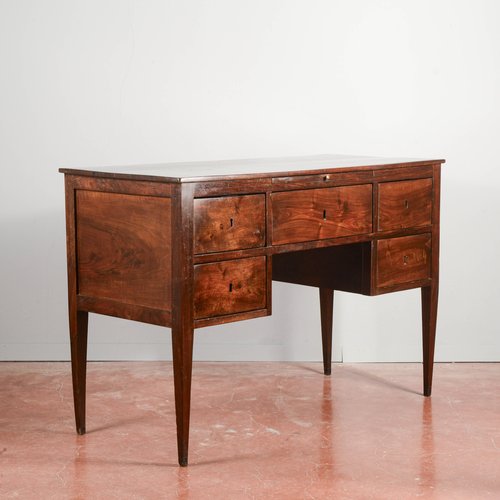 Secretaire with 5 Drawers and Retractable Writing Desk in Italian ...