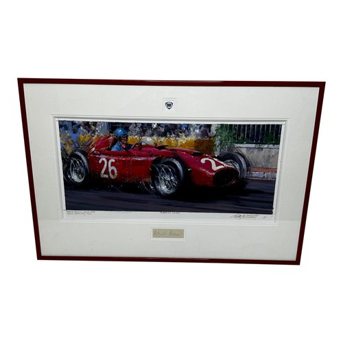 Formula One Racing 1955 Monaco Grand Prix with Alberto Ascari's Red ...
