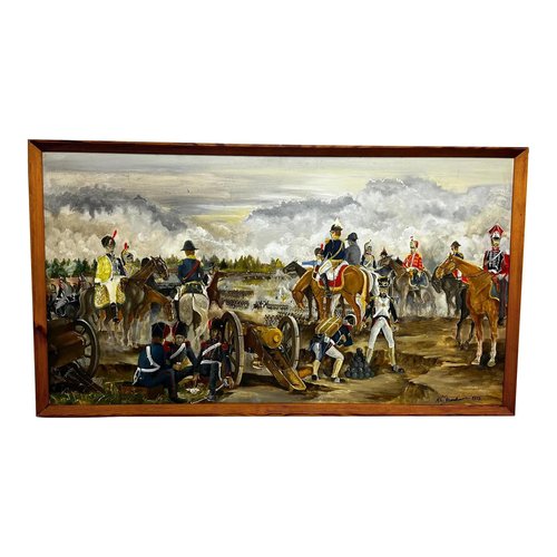 Battle of Waterloo with Redcoats Against French Imperial Guard, 1970s ...